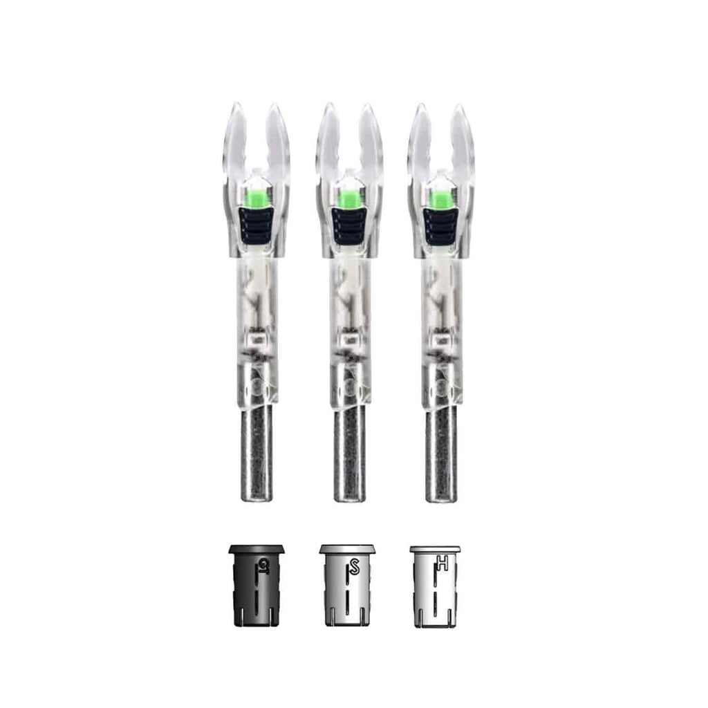 Nockturnal Shift Universal Lighted Nock (3-pk) – Lancaster Archery Supply