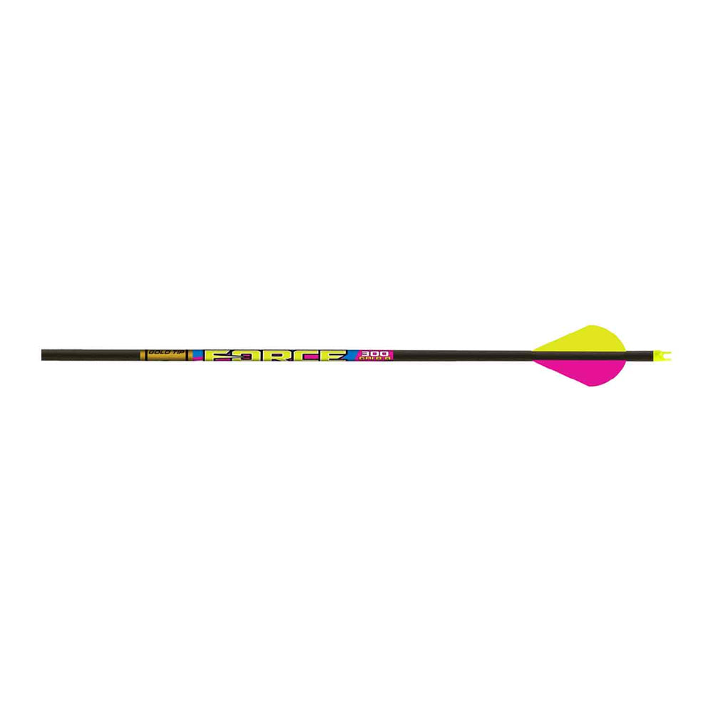 Gold Tip Force F.O.C. Fletched Arrows – Lancaster Archery Supply