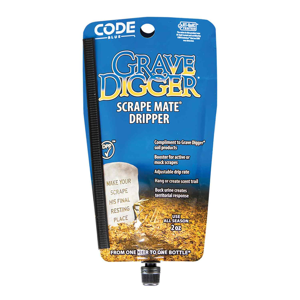 Code Blue Grave Digger Scrape Mate Dripper (2 oz) – Lancaster Archery ...