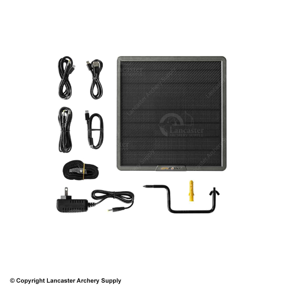SPYPOINT Lithium Battery Solar Panel (10W) – Lancaster Archery Supply