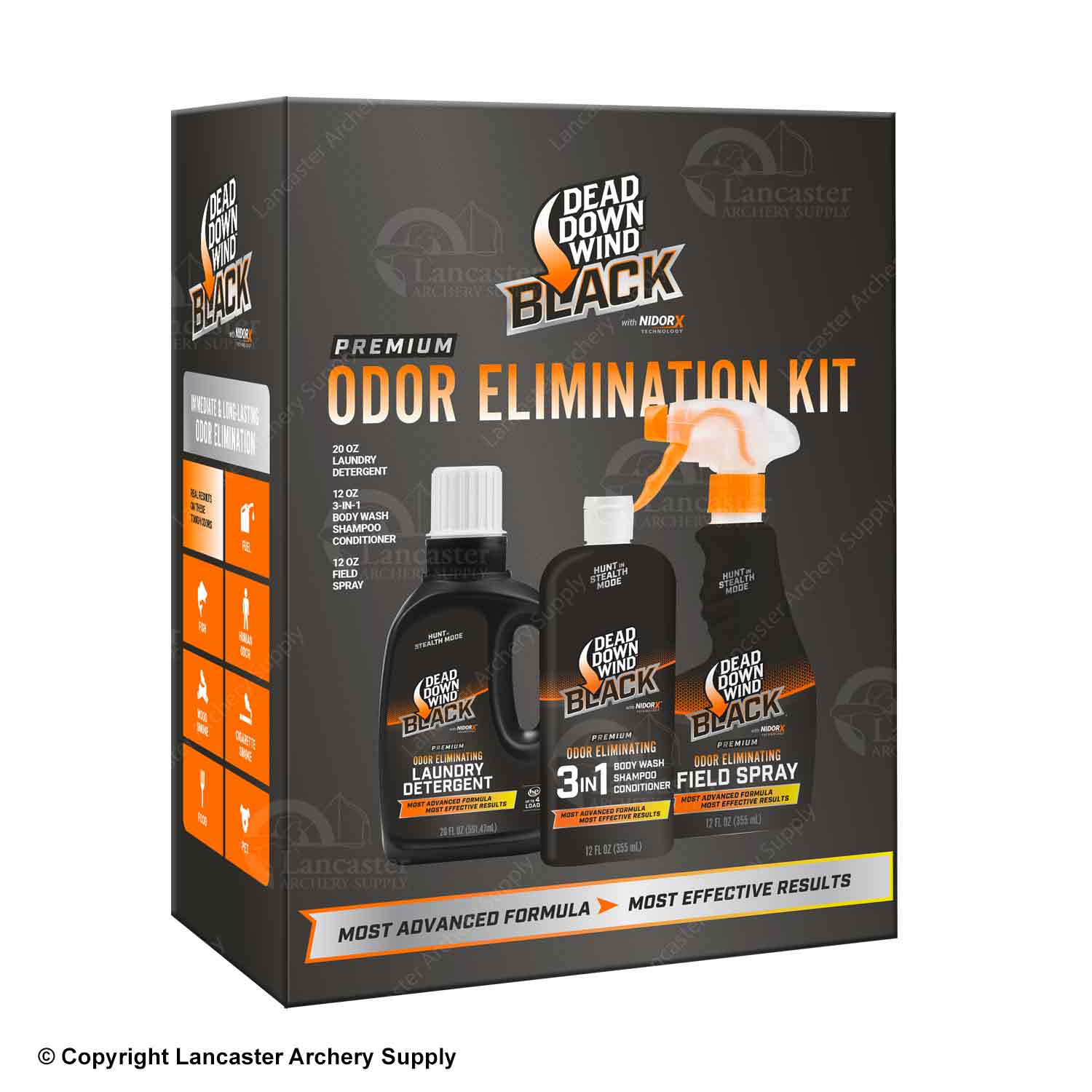 Dead Down Wind Black Odor Elimination Kit – Lancaster Archery Supply