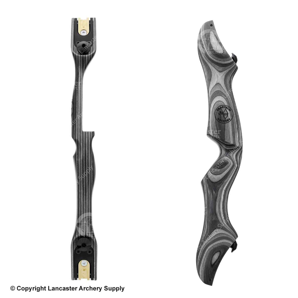 Tradtech Trident II ILF Recurve Riser (Gray Wood) – Lancaster Archery ...