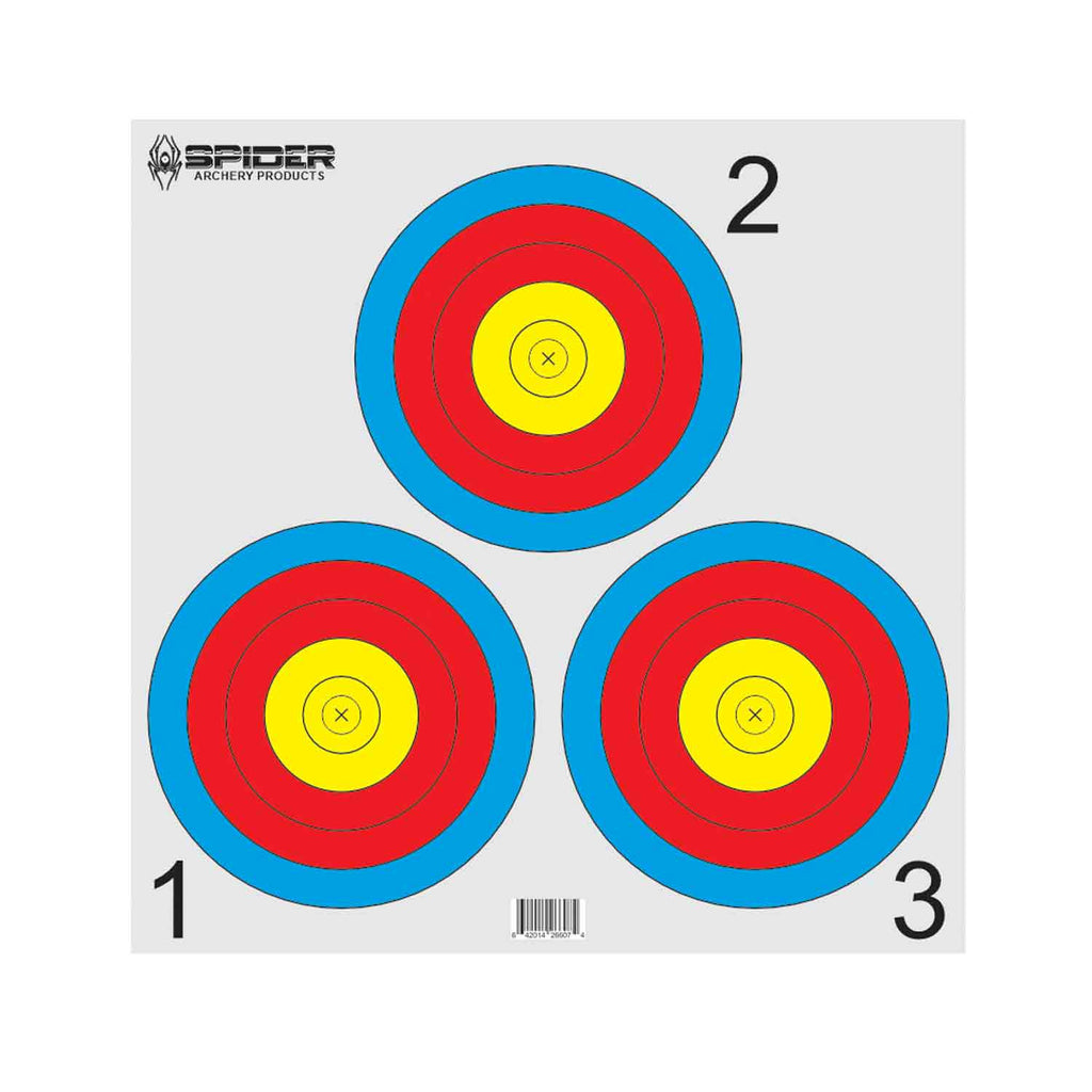 Spider Archery Target Face (Black Light) – Lancaster Archery Supply