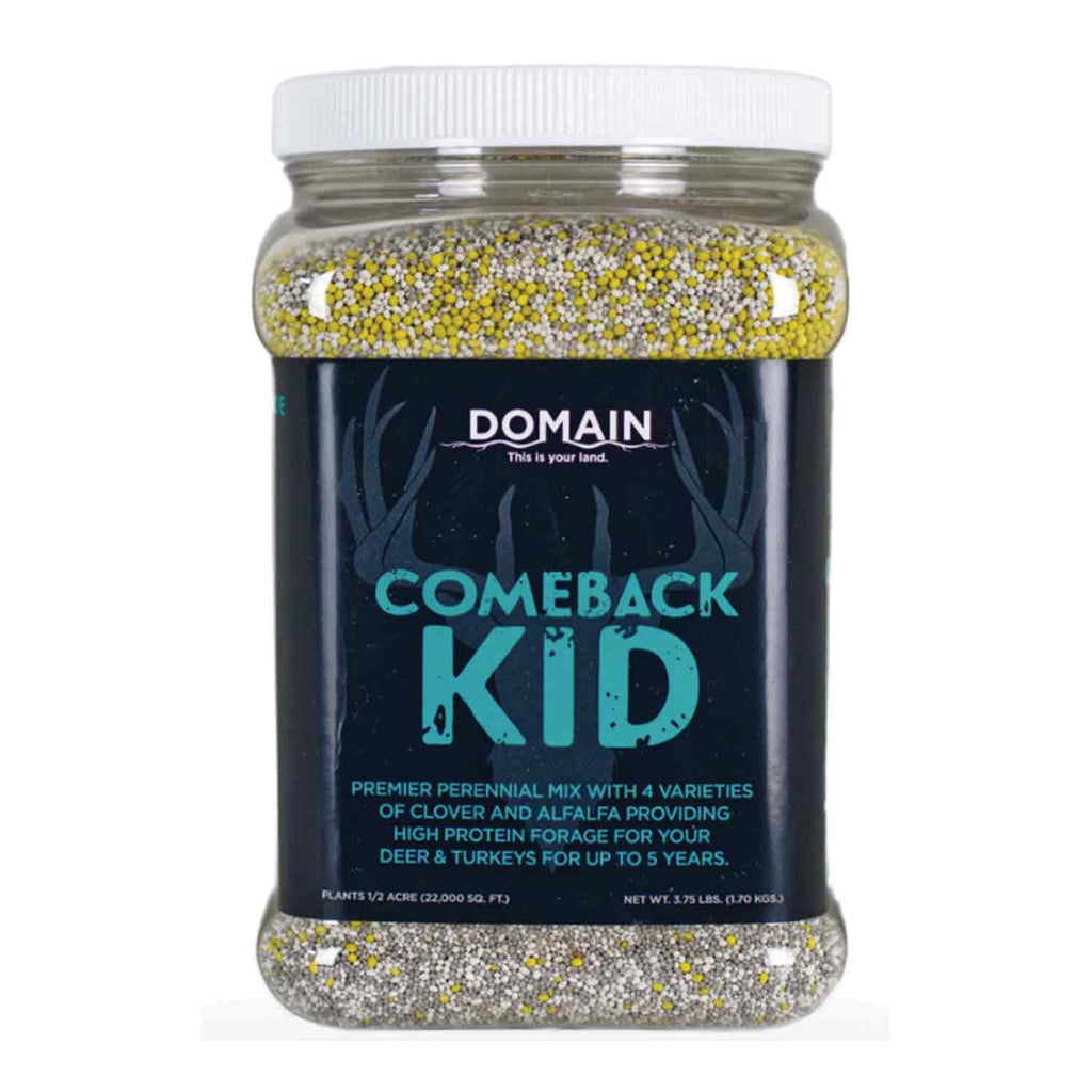 Domain Comback Kid Food Plot Seed – Lancaster Archery Supply