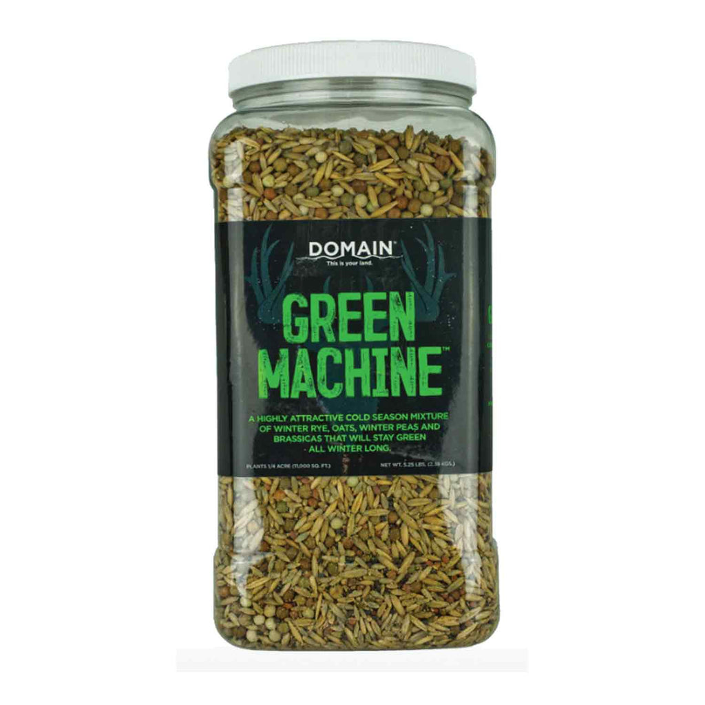 Domain Green Machine Food Plot Seed 1/4 Acre – Lancaster Archery Supply