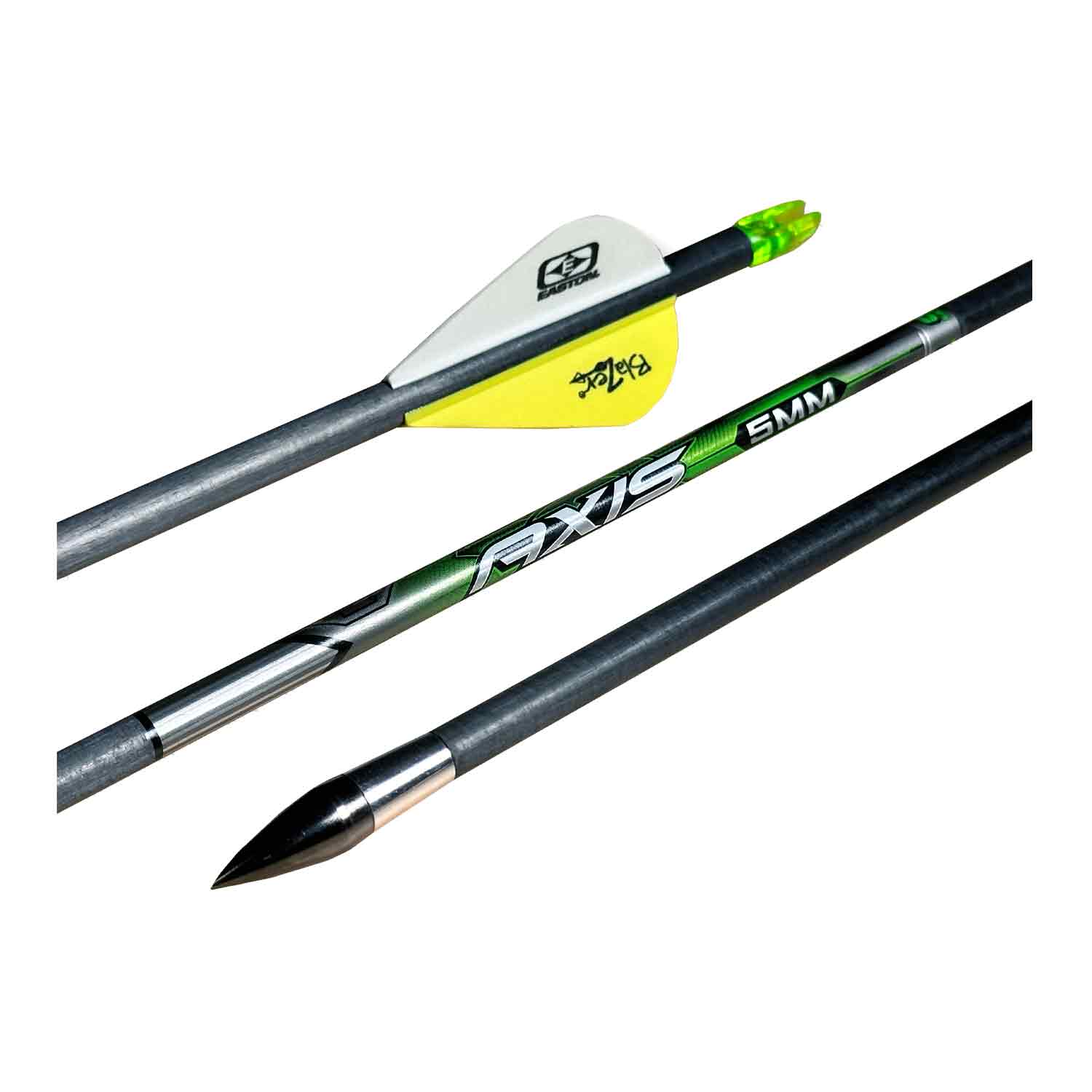 Easton Axis 5mm Fletched Arrows w/Half-Outs – Lancaster Archery Supply