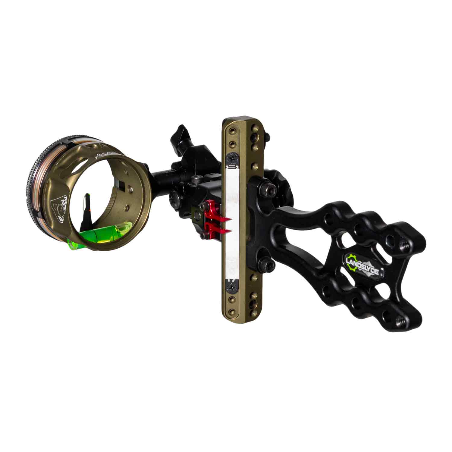 Axcel LANDSLYDE Tactical Bowhunting Slider Sight w/AVX-41 Scope (.019 ...