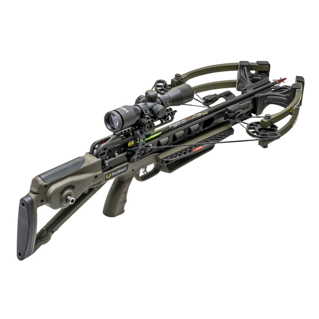 Tenpoint Venom X Moss Green Crossbow Package – Lancaster Archery Supply