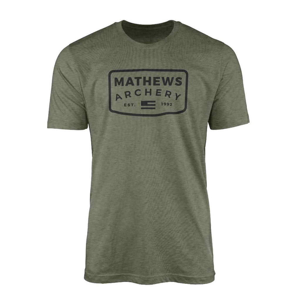 Mathews Emblem Tee – Lancaster Archery Supply