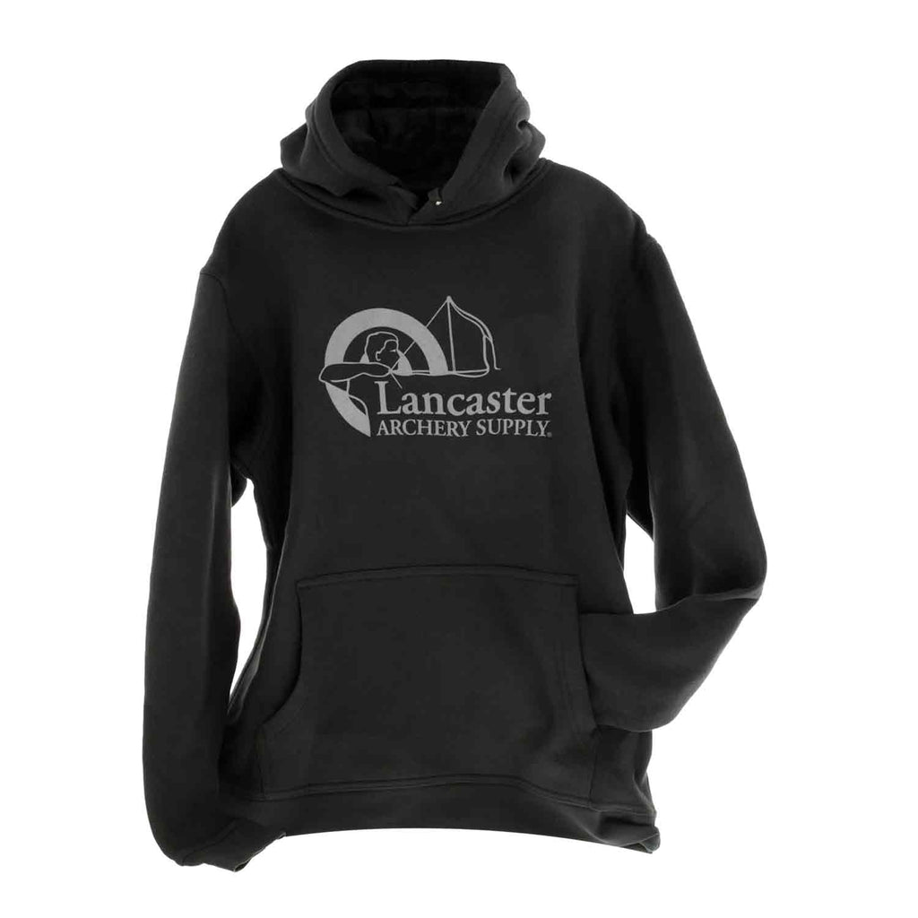 LAS Classic Crest Black Hoodie – Lancaster Archery Supply