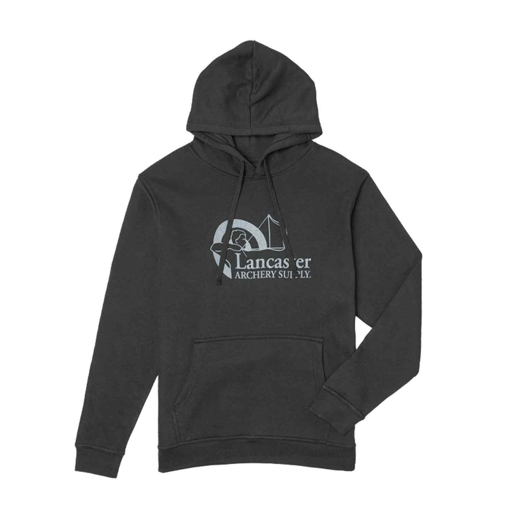 LAS Classic Crest Black Hoodie – Lancaster Archery Supply