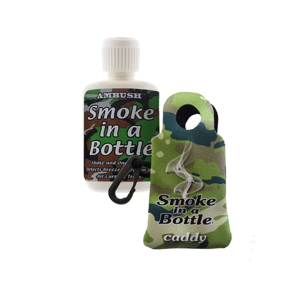 Moccasin Joe Smoke in a Bottle and Caddy Combo – Lancaster Archery Supply