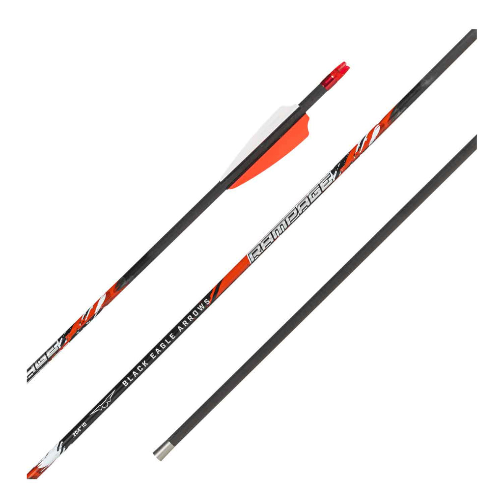 Black Eagle Rampage V2 Fletched Arrows (.003) – Lancaster Archery Supply