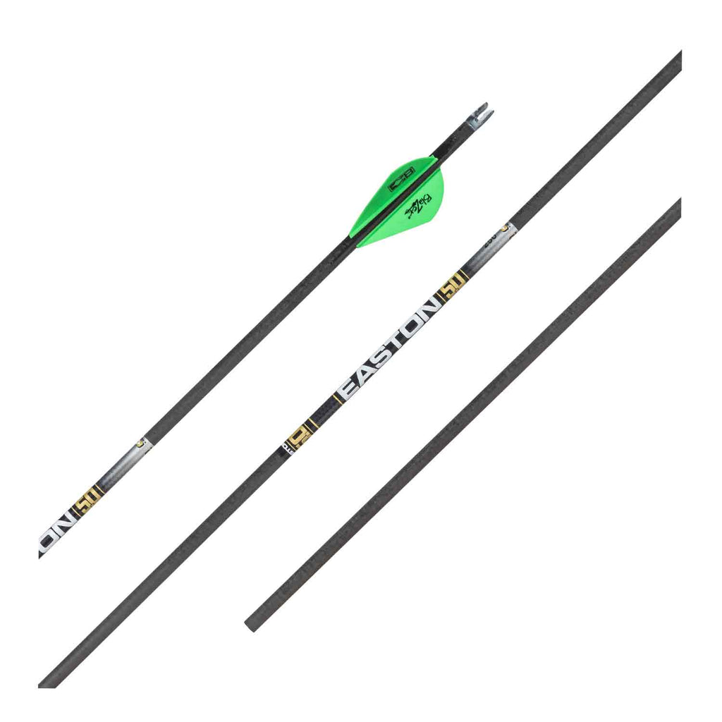 Easton 5.0 5mm Fletched Arrows w/HIT Inserts – Lancaster Archery Supply
