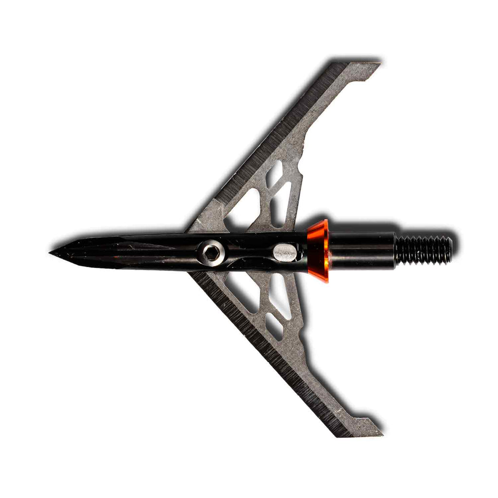 Speed Broadheads Steel Crossbow 2-Blade Expandable Broadhead ...