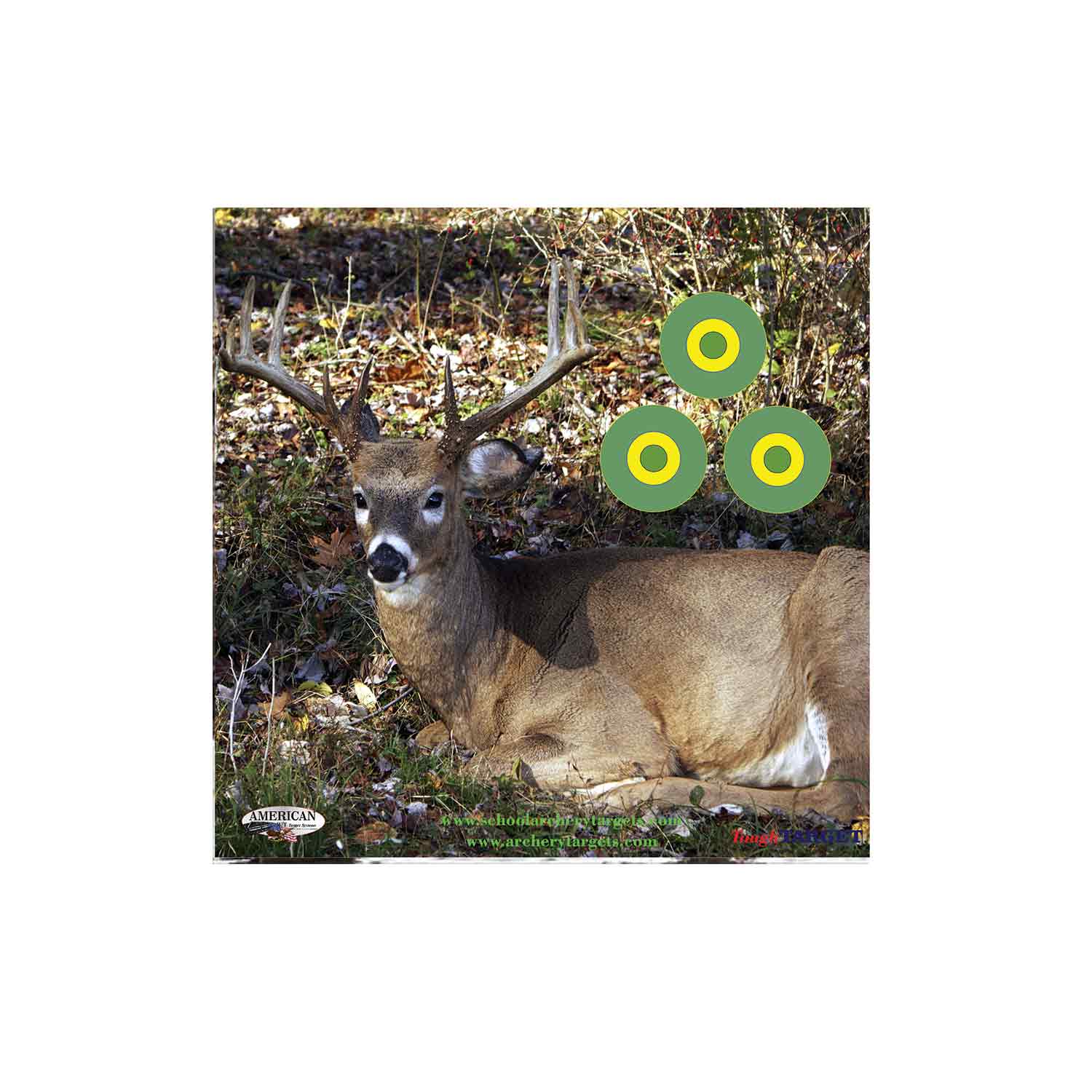 American Whitetail Tough Target Face (32"x32") – Lancaster Archery Supply