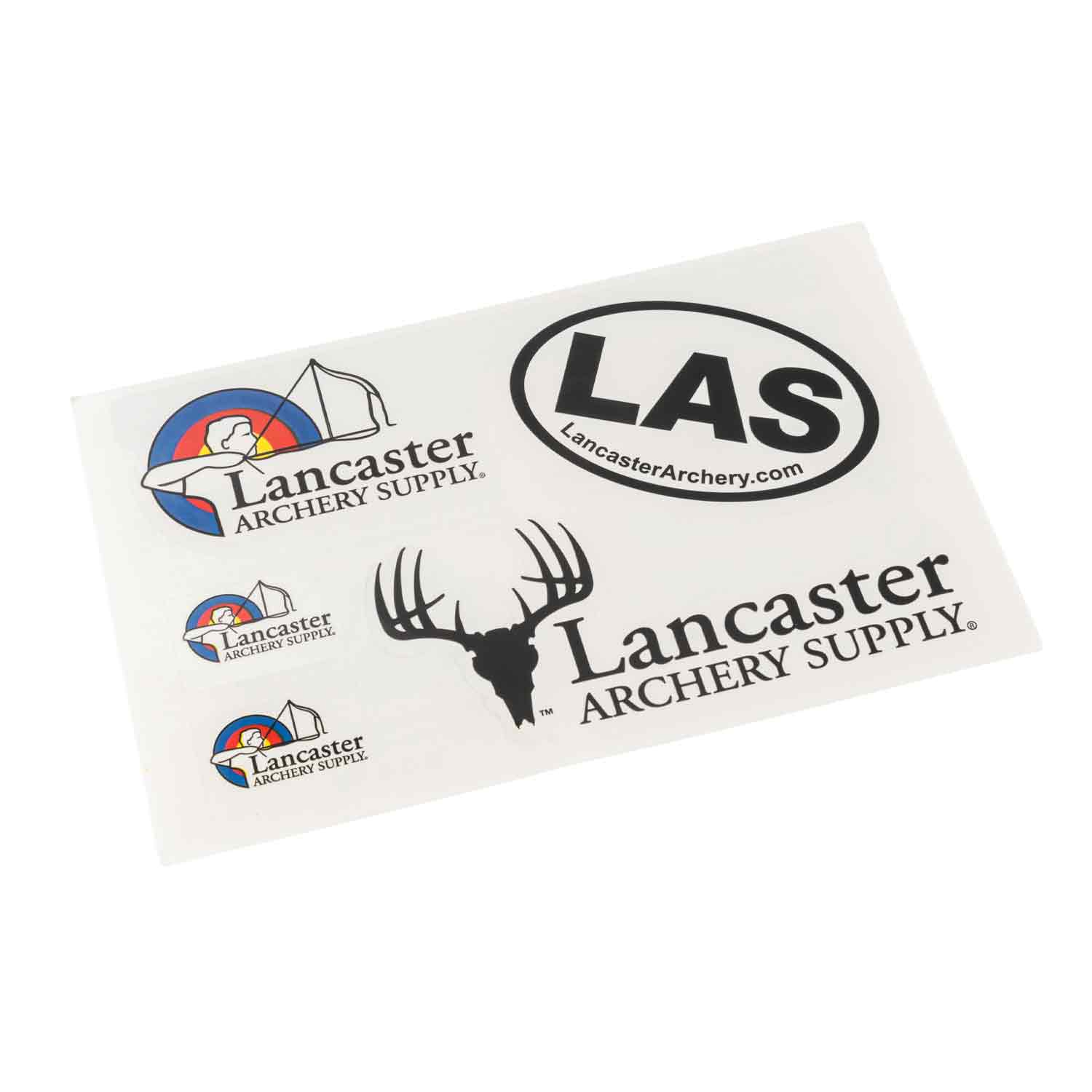 Lancaster Archery Supply Decal Sheet