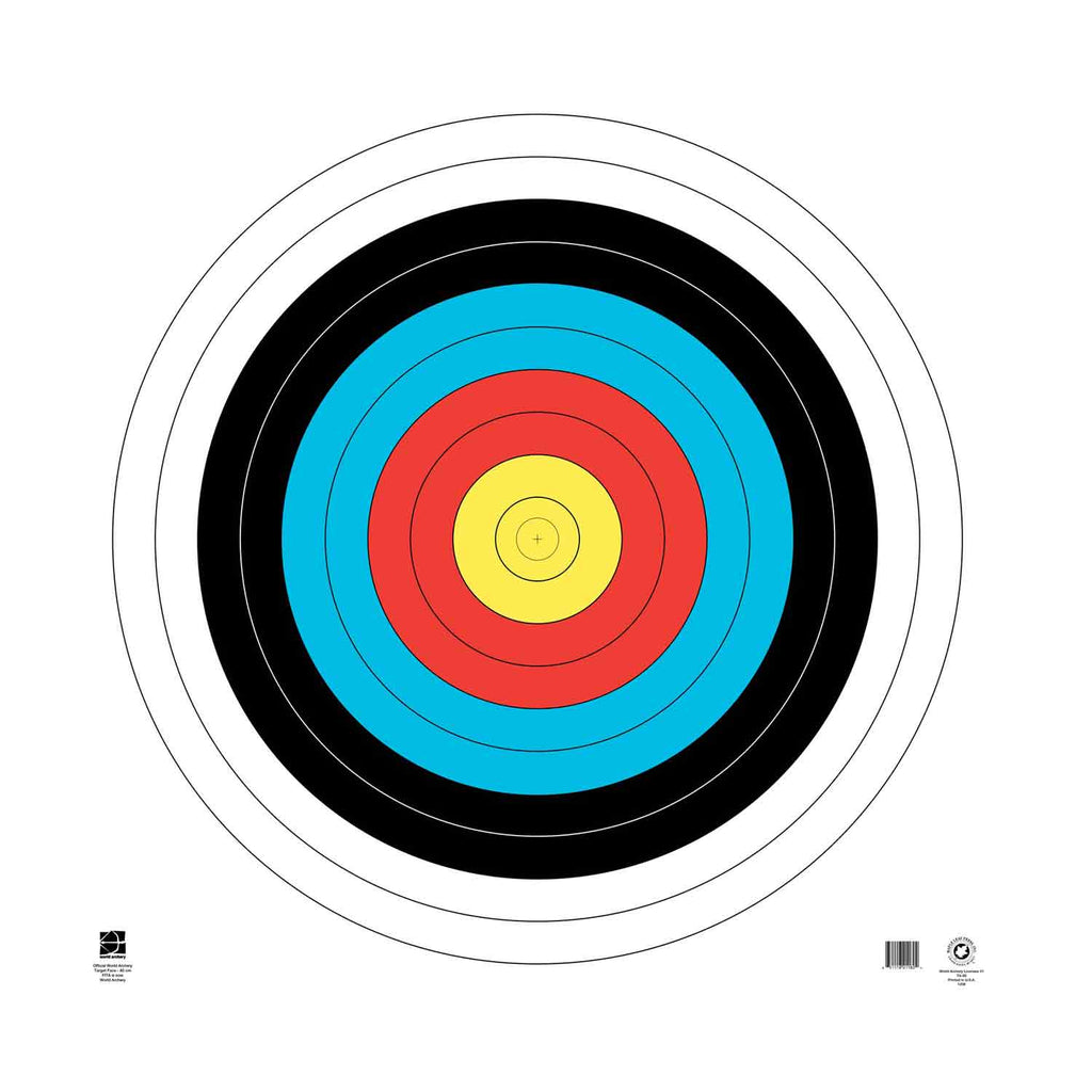 Maple Leaf World Archery Official Target Face (TA-80 cm) – Lancaster ...