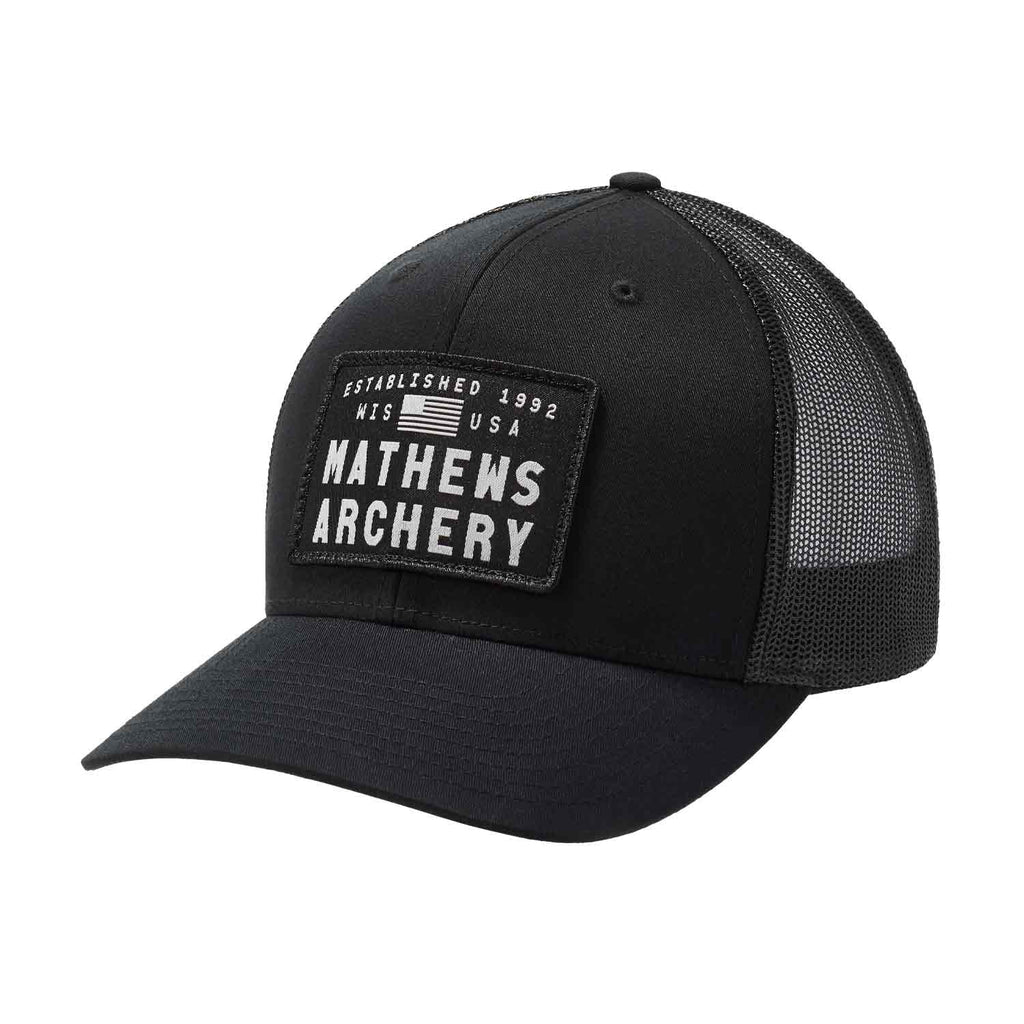 Mathews Advocate Cap Black – Lancaster Archery Supply