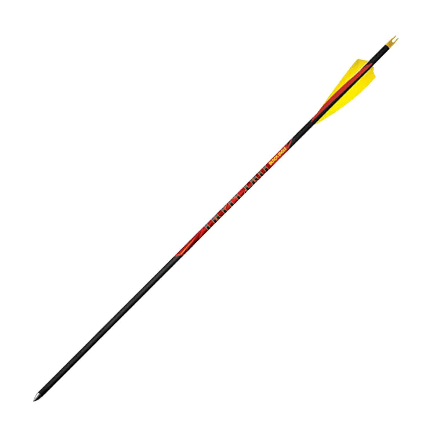 Black Eagle Outlaw Fletched Arrow (Feathers) – Lancaster Archery Supply