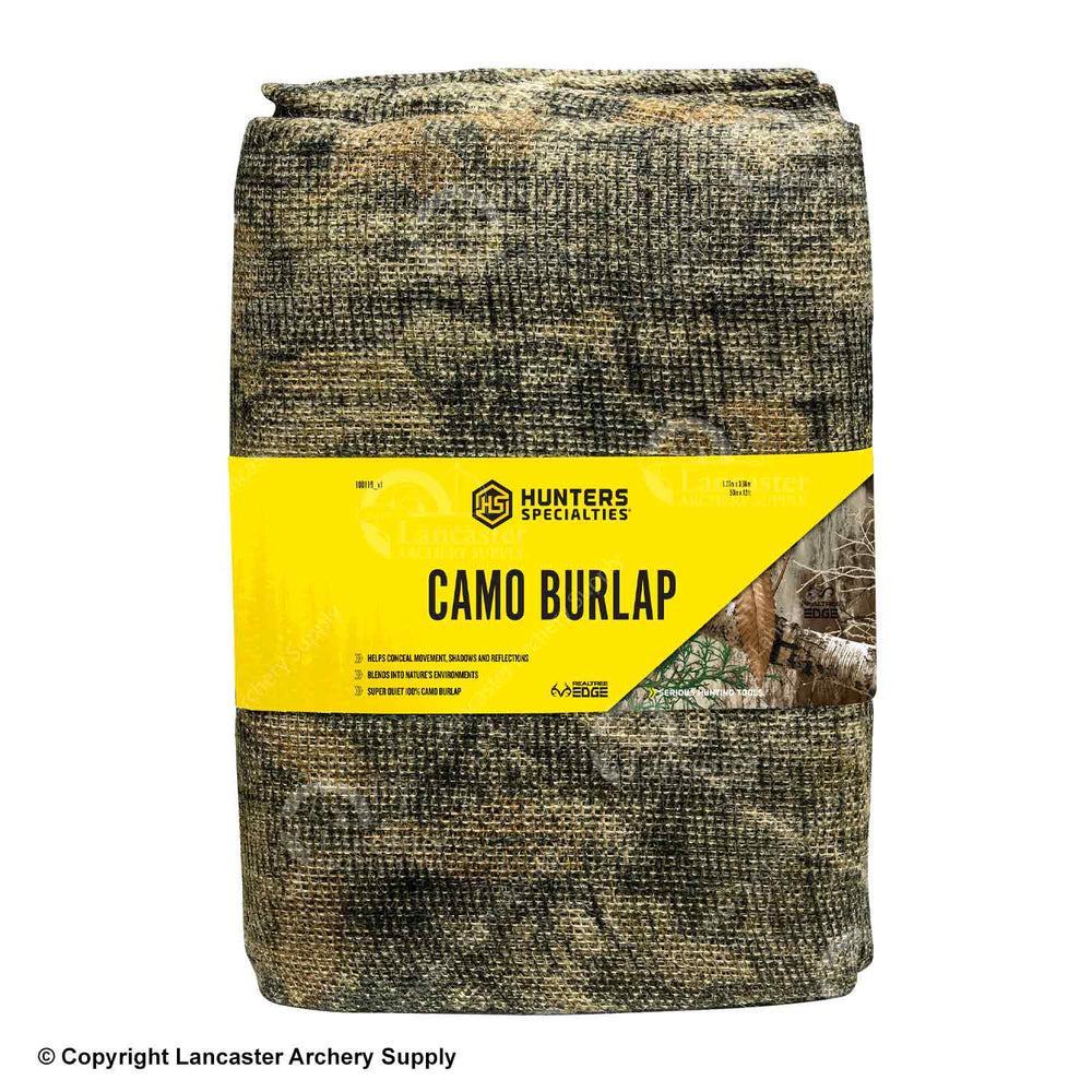 Hunter Specialties 50" x 12' Burlap (Realtree Edge Camo) – Lancaster ...
