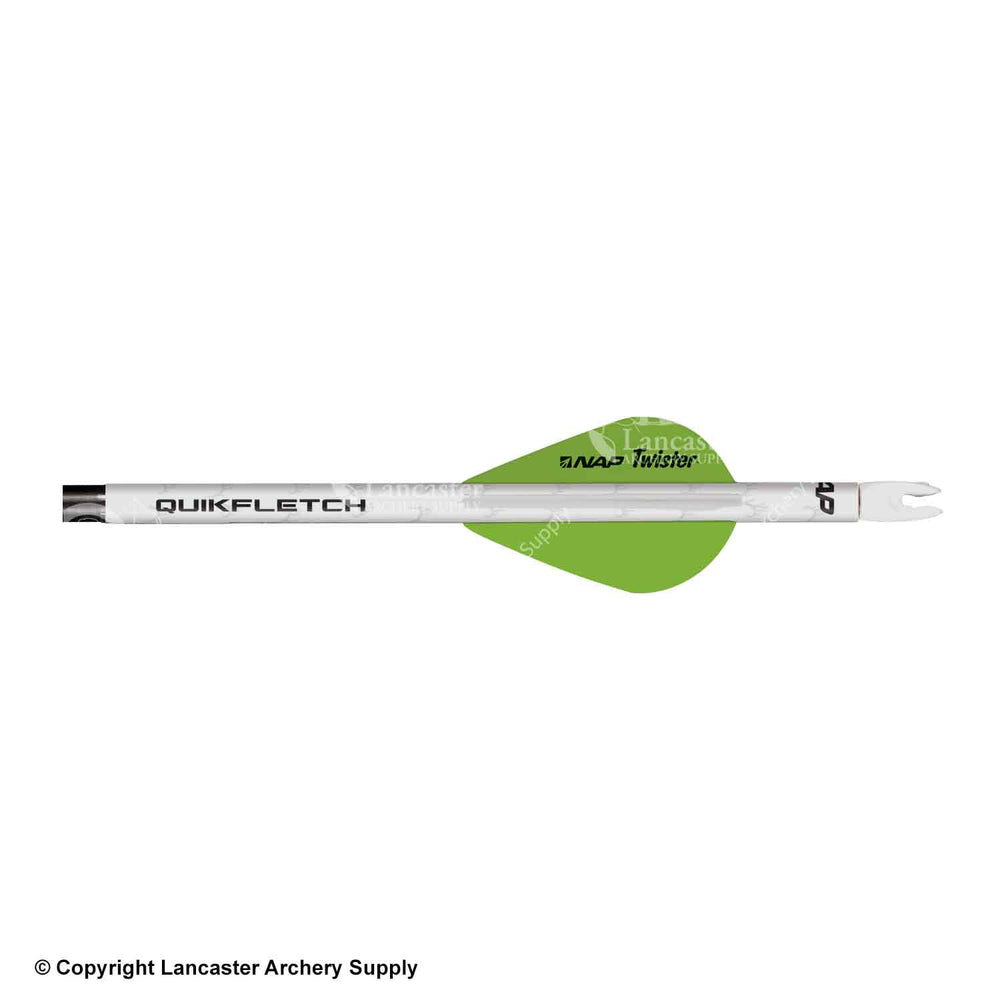 NAP QuickFletch Twister 2" Vanes (4-Fletch) – Lancaster Archery Supply