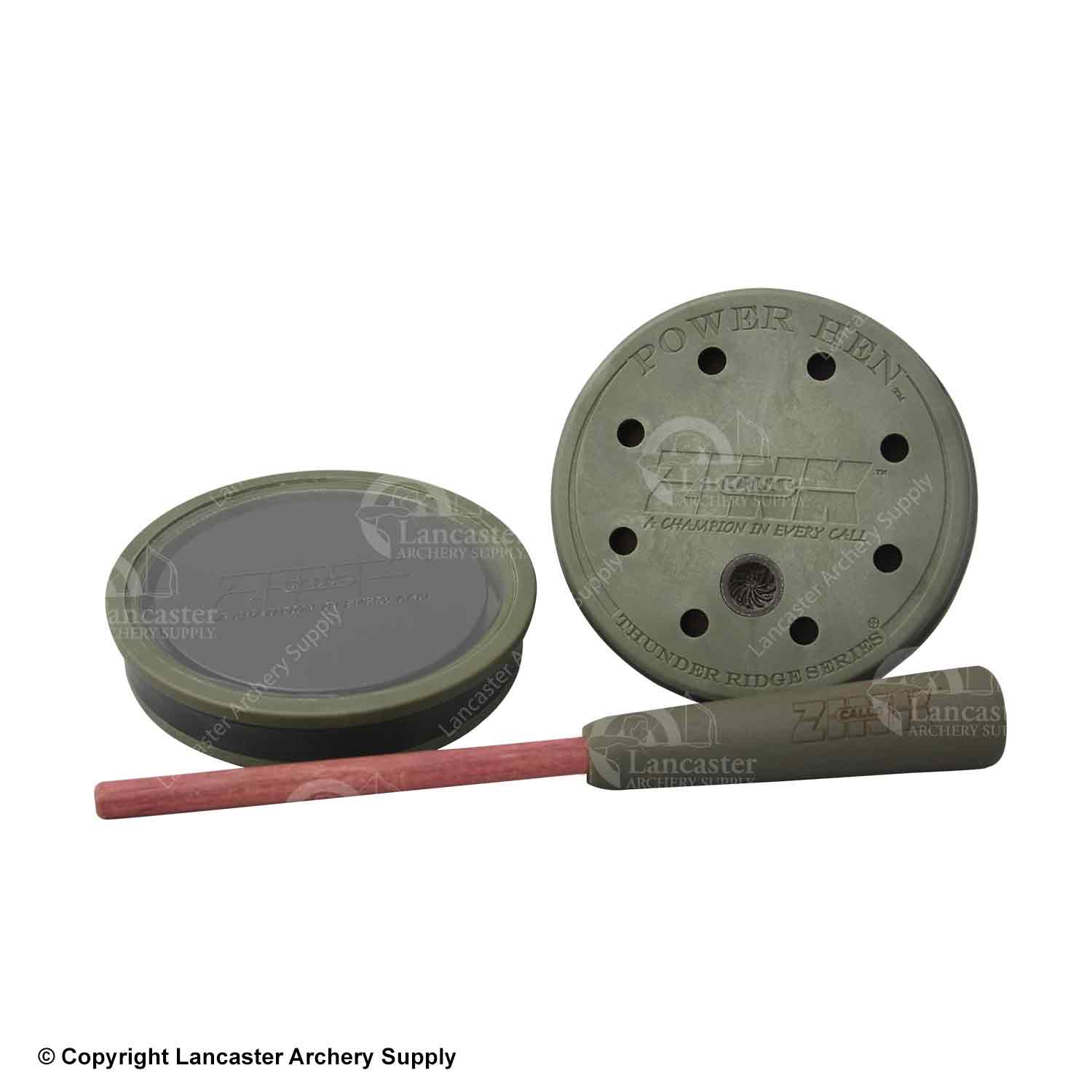 Zink Thunder Ridge Crystal Glass Pot Turkey Call – Lancaster Archery Supply