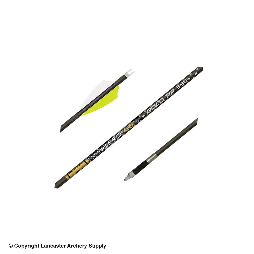 Gold Tip Pierce LRT Fletched Arrows (6 Pack) – Lancaster Archery Supply