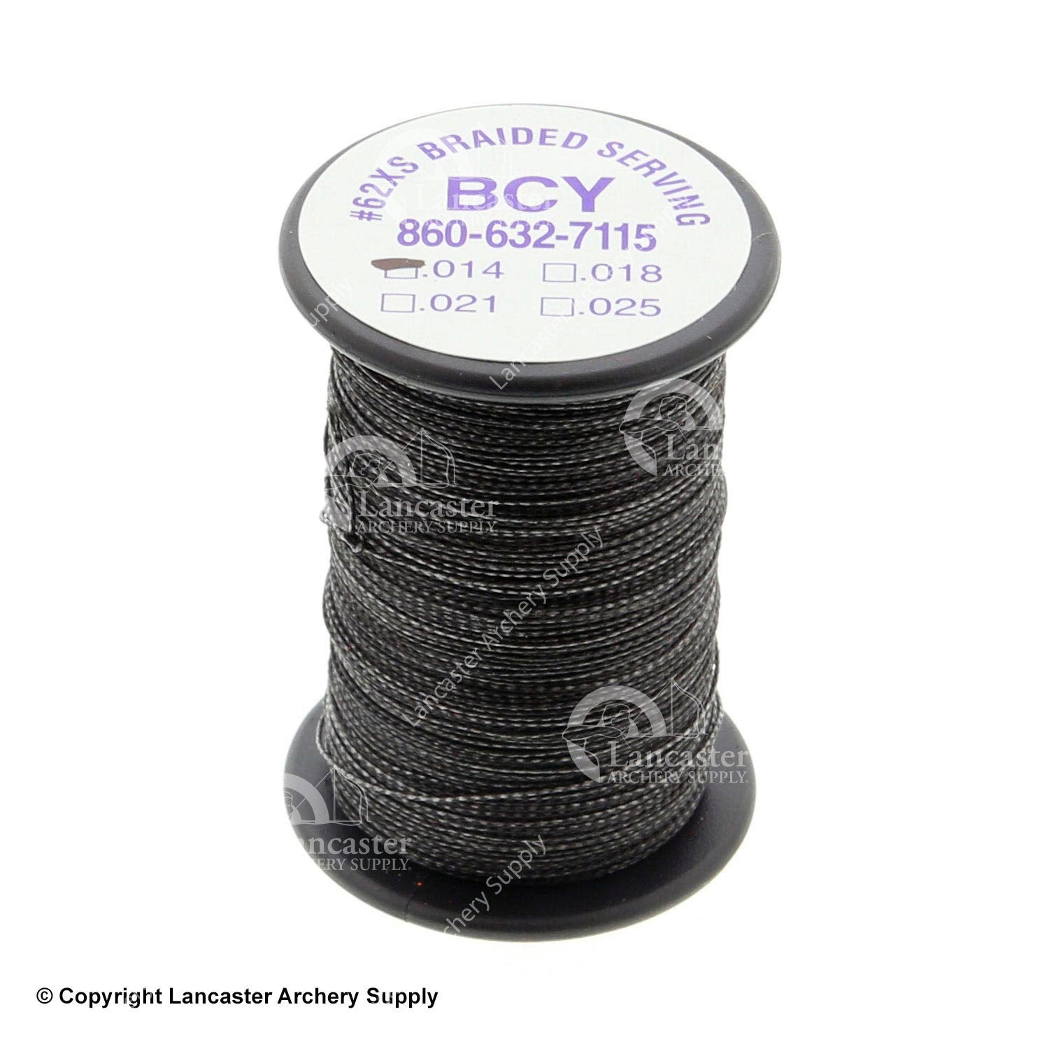 BCY #62XS Braided Serving (.014") – Lancaster Archery Supply