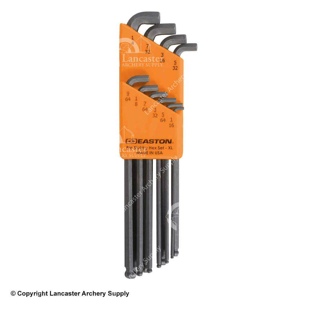 Easton Stubby 10 pc. Allen Wrench Set - XL – Lancaster Archery Supply