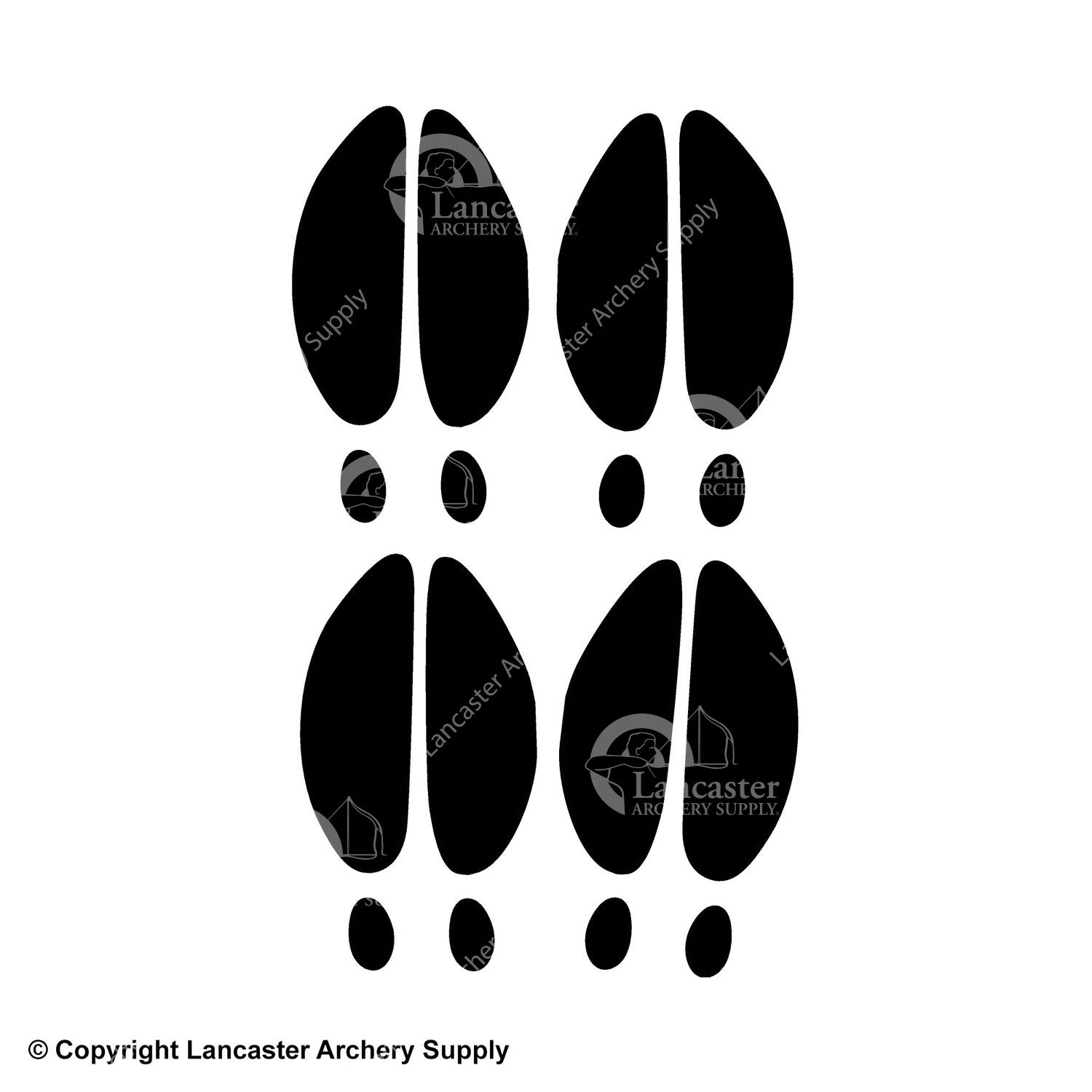 LVE Deer Tracks Decal – Lancaster Archery Supply