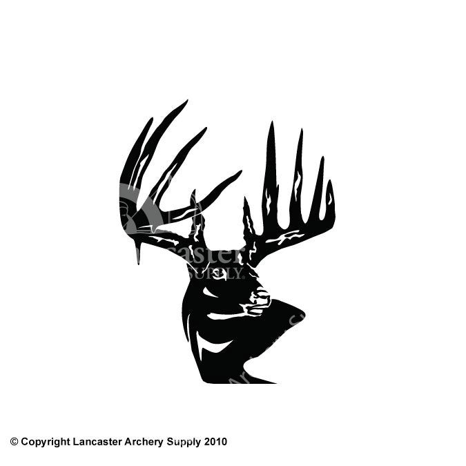LVE Typical Whitetail Decal – Lancaster Archery Supply