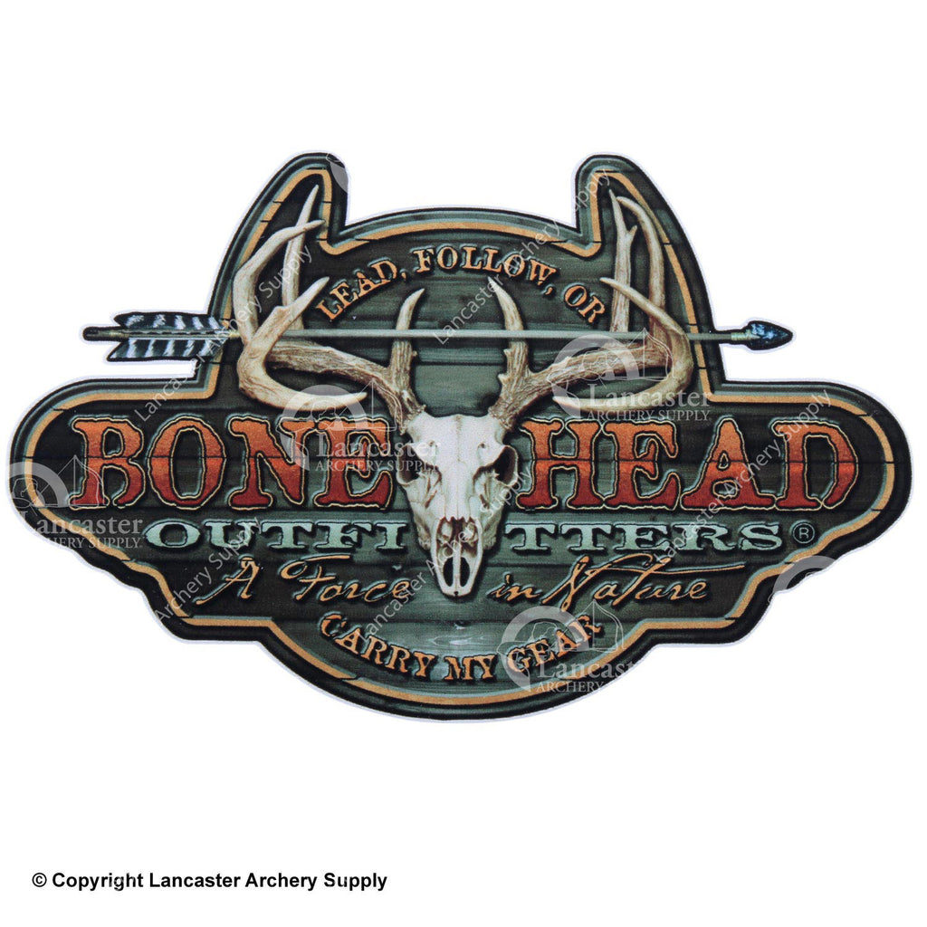 LVE Decals - Bone Head Outfitters Logo Decal – Lancaster Archery Supply