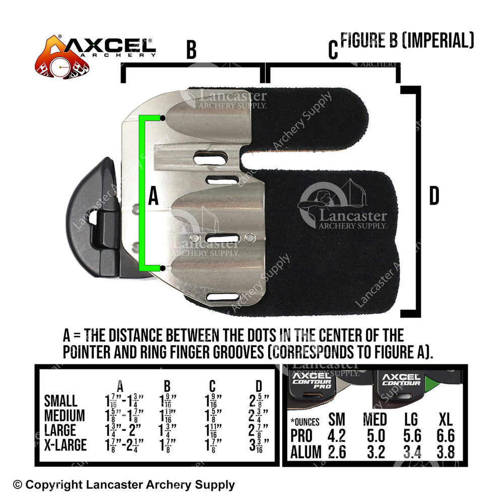 Axcel Contour Finger Tab Brady Ellison Signature Series – Lancaster ...
