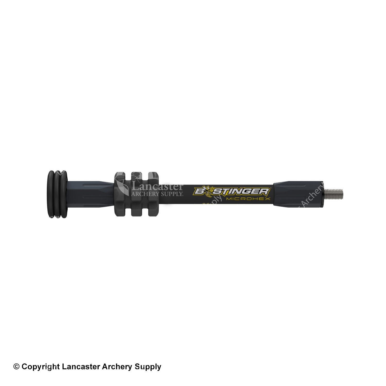 Bee Stinger Microhex 6" Stabilizer (Matte Black) – Lancaster Archery Supply